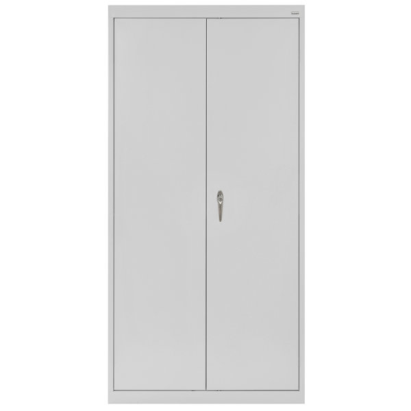 Sandusky Classic Sandusky Lee 36" W x 24" D x 72" H Steel Wardrobe Cabinet with Adjustable Shelf ...